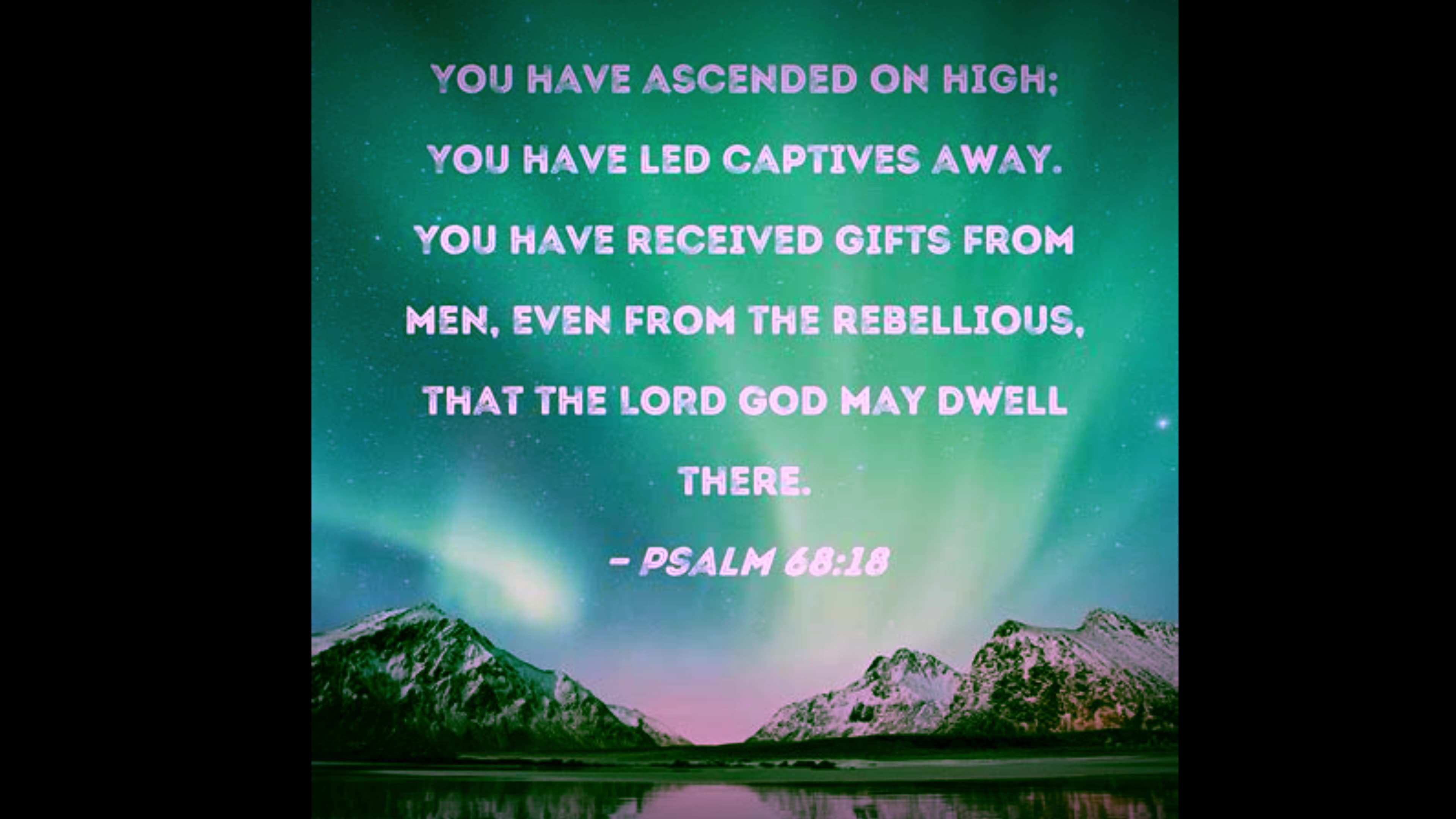 Jesus Conquered & Gave us Spiritual Gifts to Serve Him! (Ephesians 4:8 ...