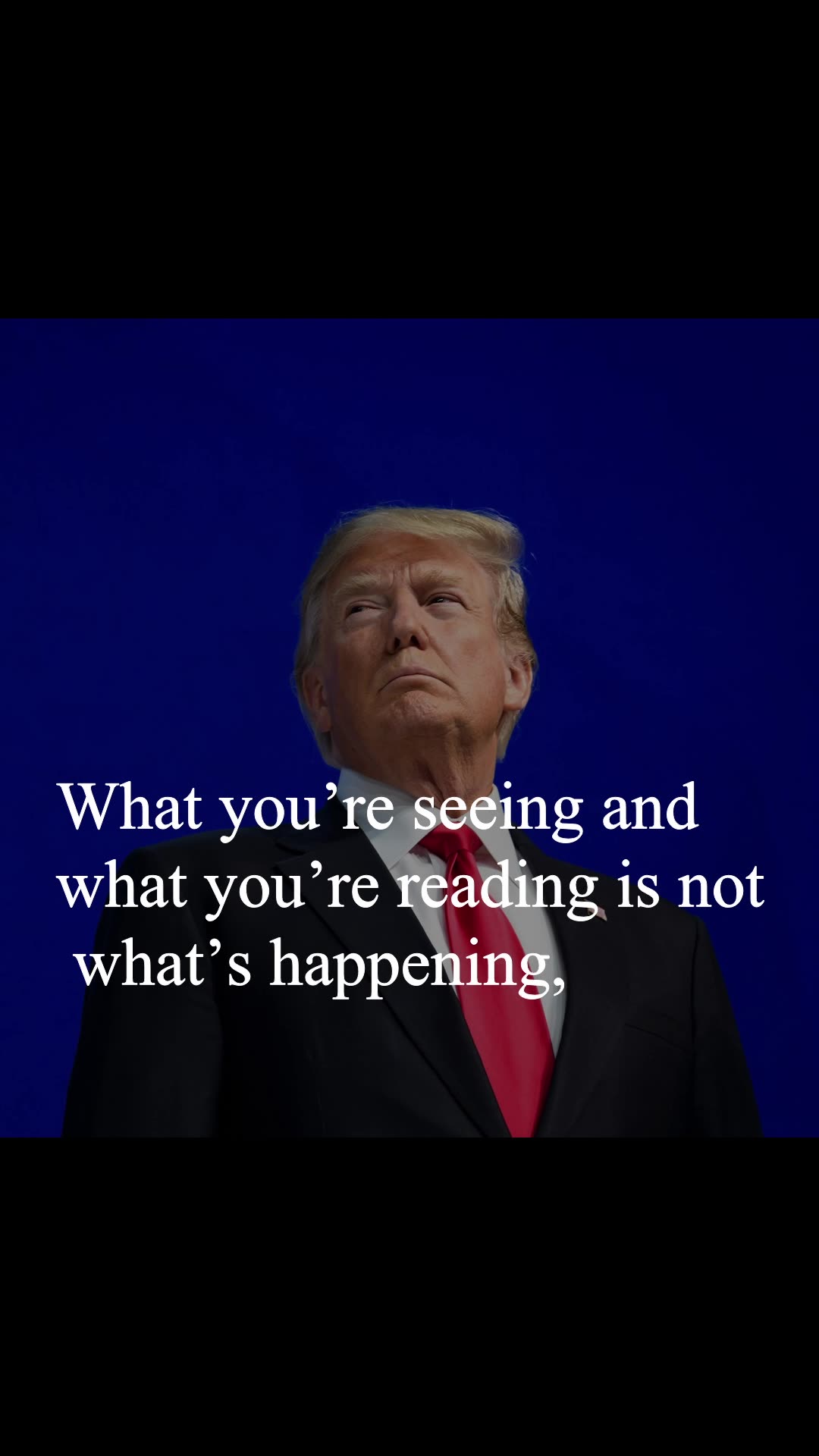 Donald Trump Quote - What you’re seeing and what you’re reading is not ...