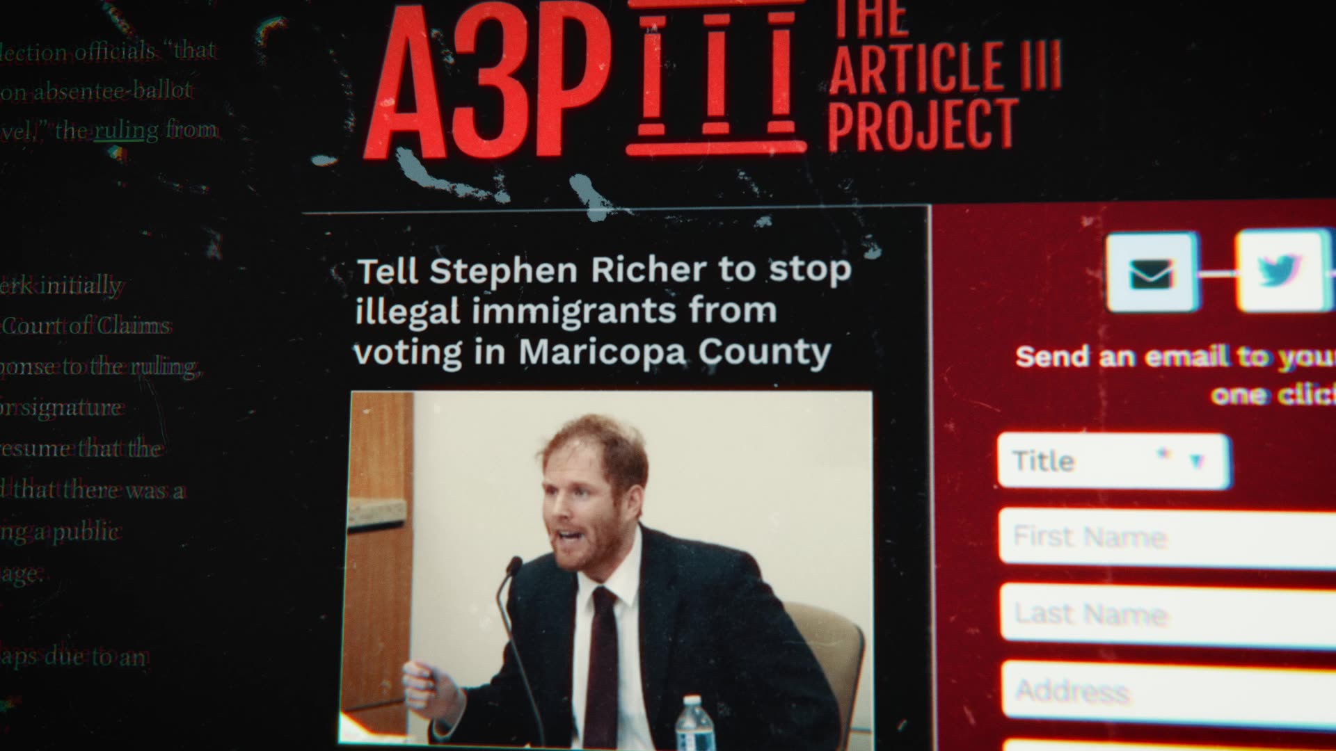 Stephen Richer Must Protect Arizona's Vote