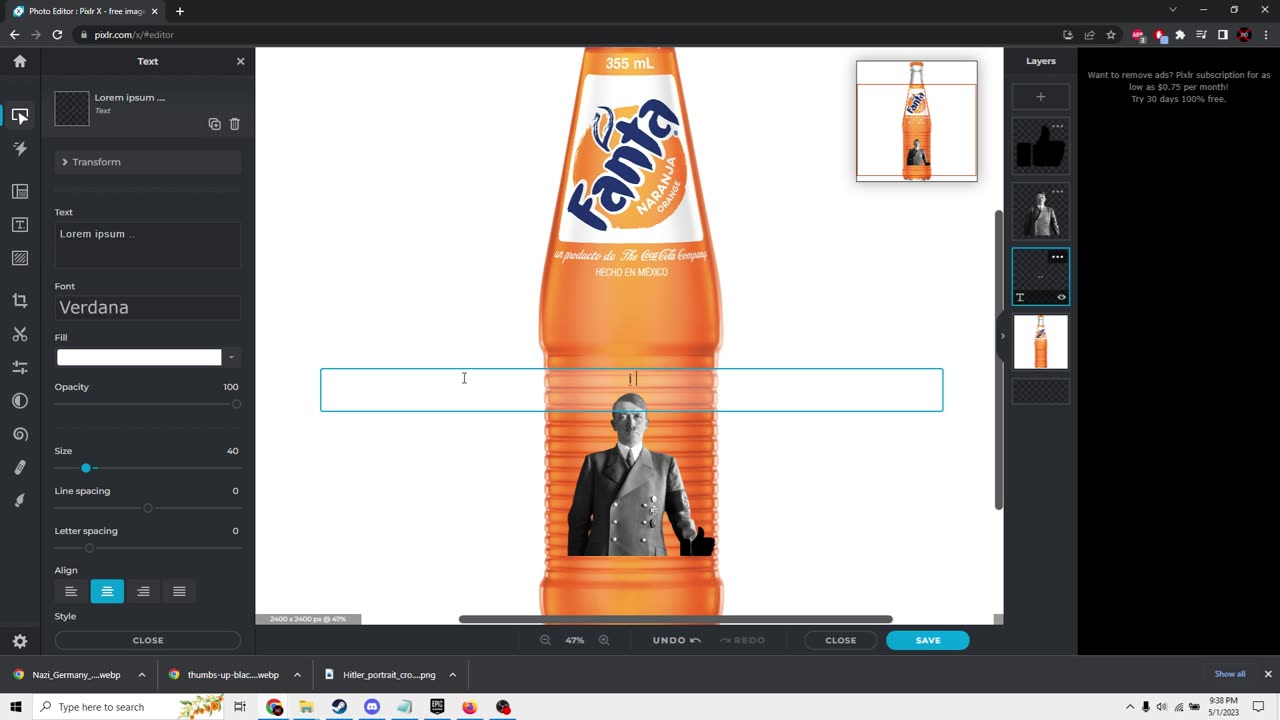Making an authentic ww2 fanta design