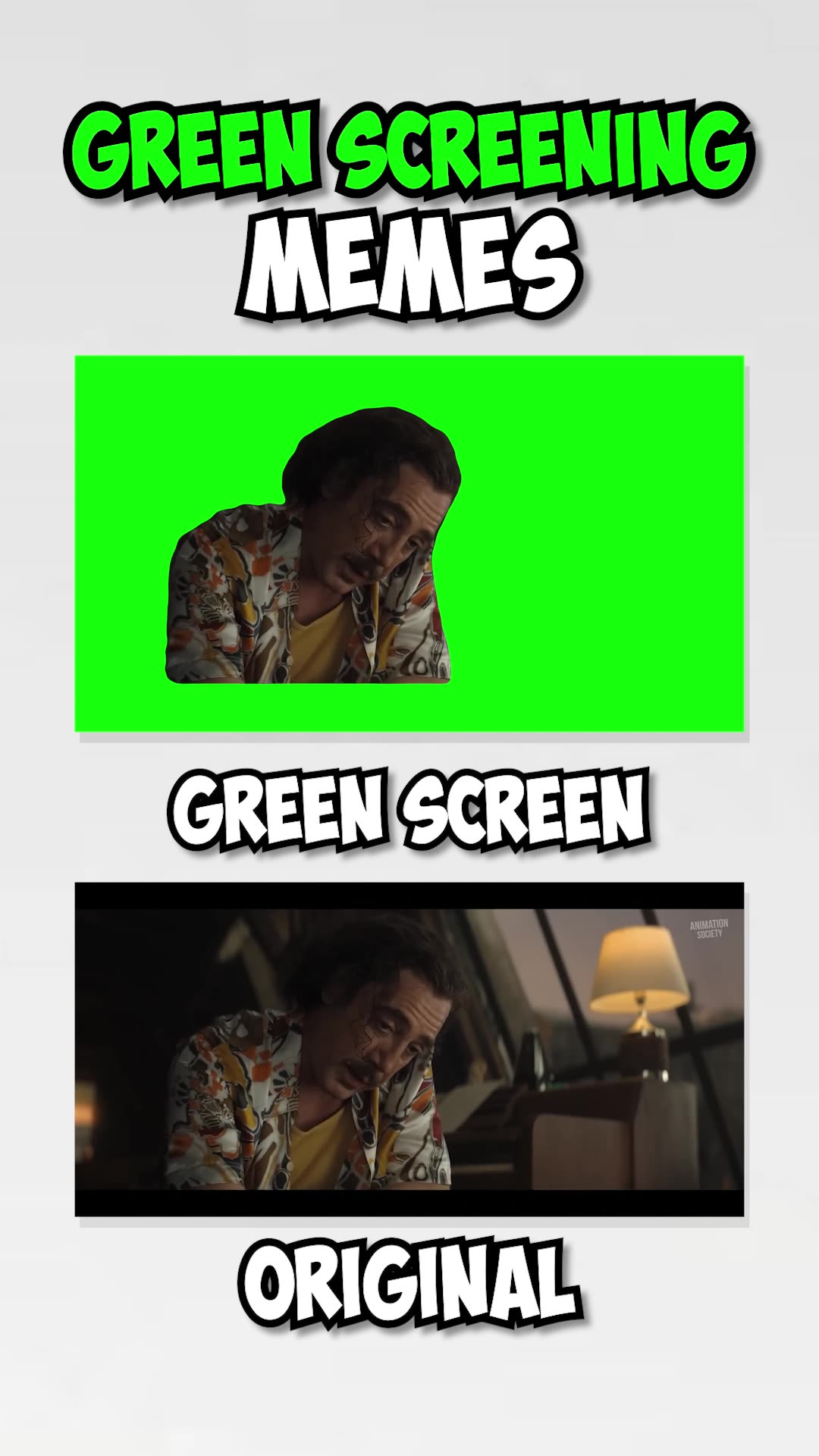 Shawn Mendes Crocodile "La La LaLaLa" | Green Screen vs Original