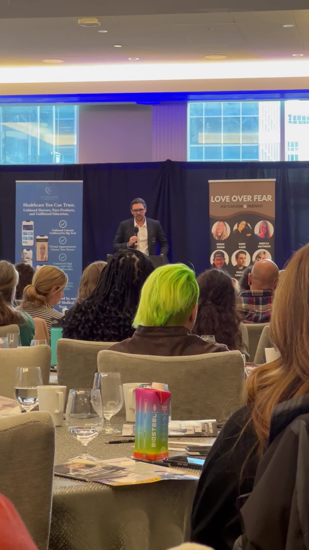 The Wellness Company CEO, Foster Coulson, Gives Speech on Medical Freedom and TWC's Mission