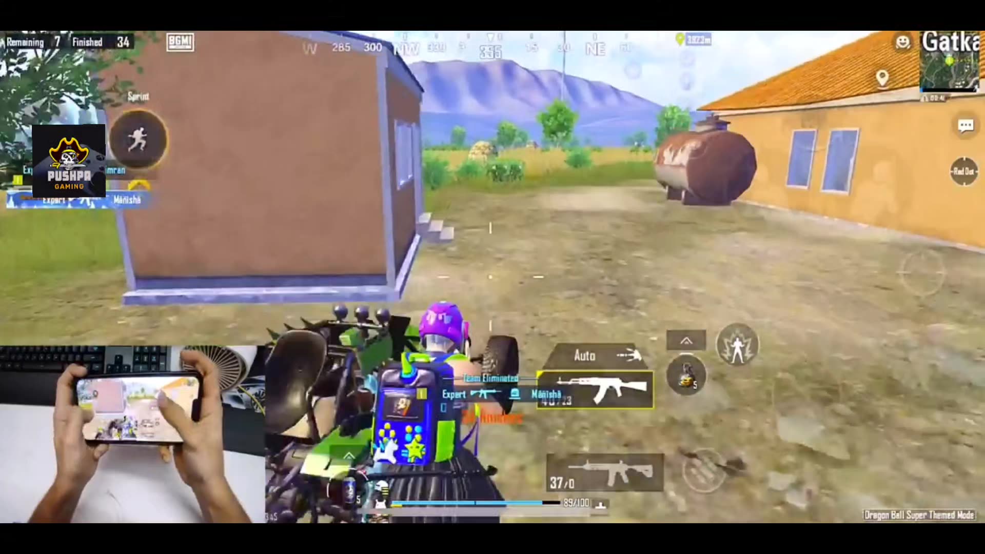 BGMI 🔥 M416 + AWM 40 Kill Total MH Gamer IN