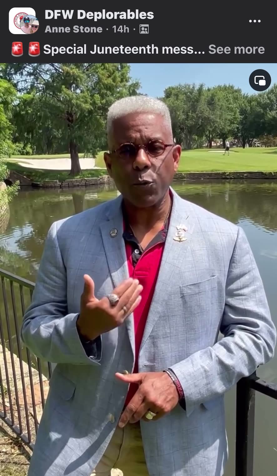 Lieutenant Colonel Allen West explaining the real history of Juneteenth