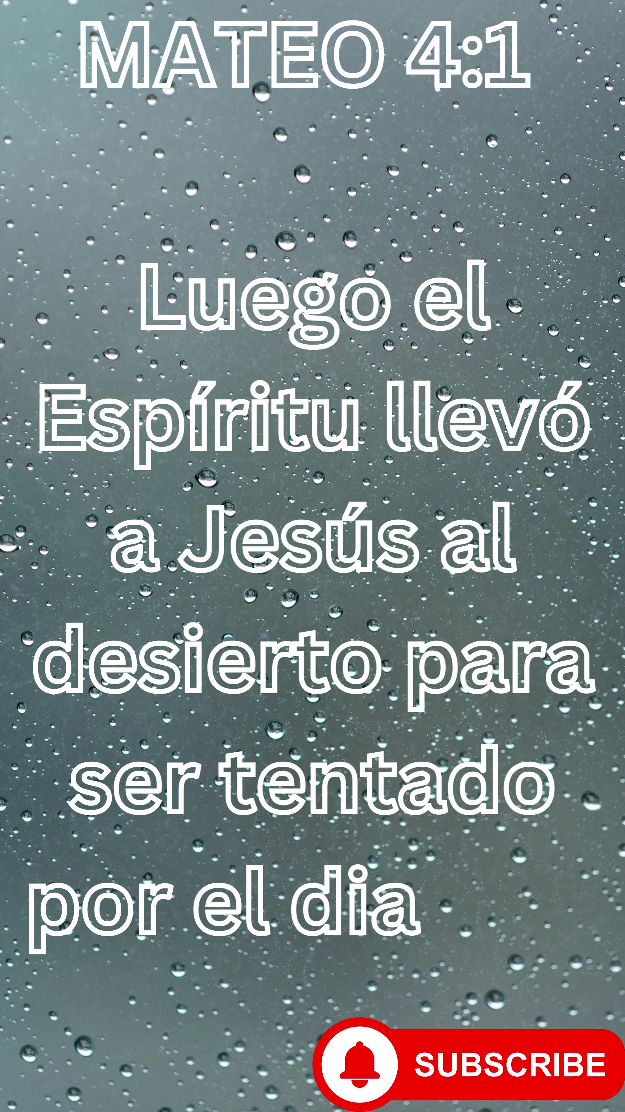 Mateo 4:1-2: "La Tentación de Jesús en el Desierto"