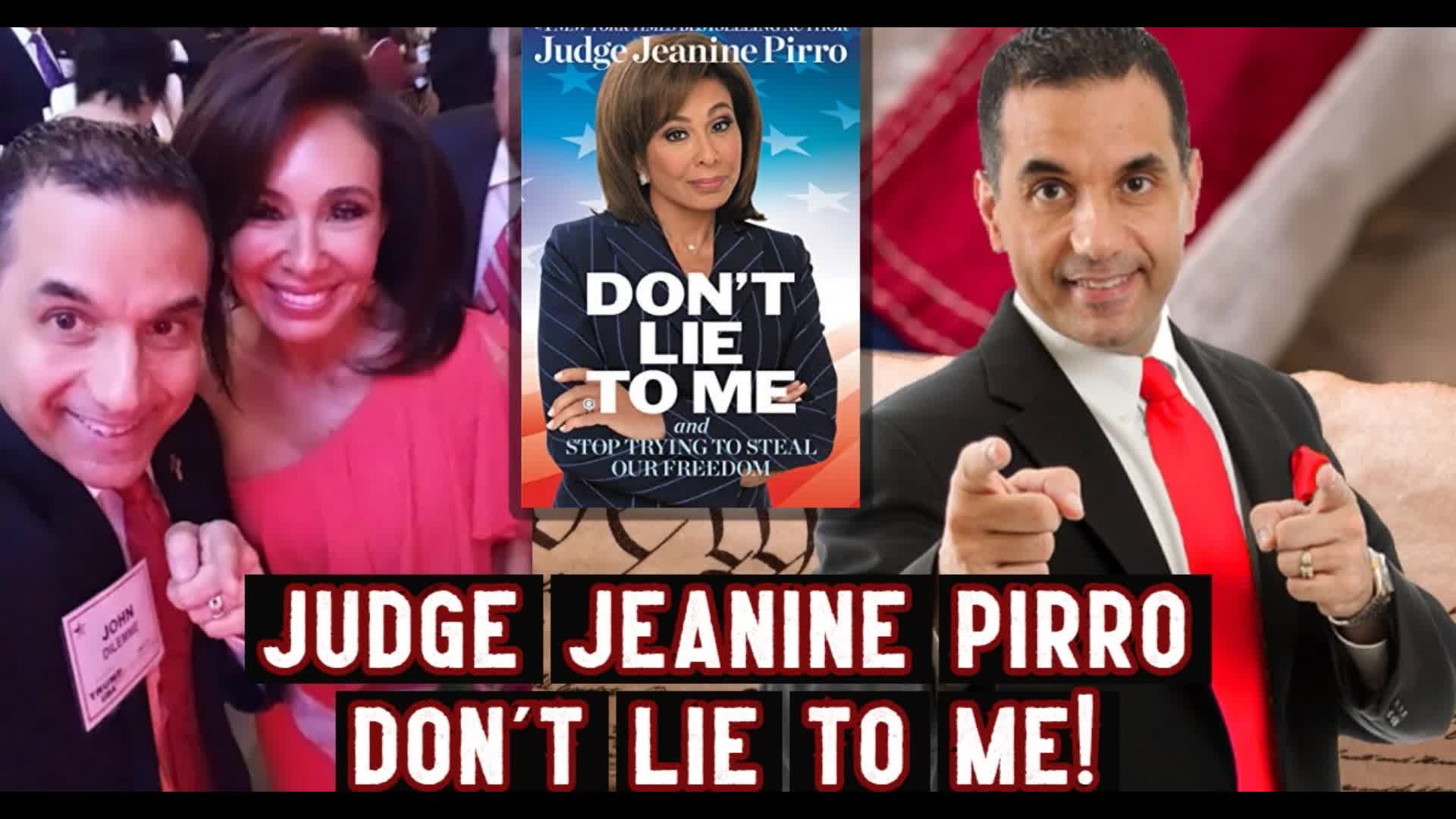 Judge Jeanine Pirro Exposes the Lies and Distortions of the President’s ...