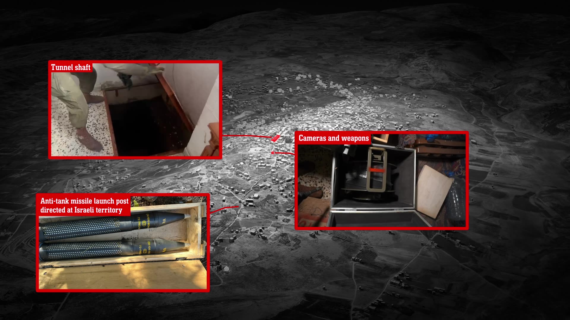 Attached is an illustration of the Khiam area, showing the locations of ...