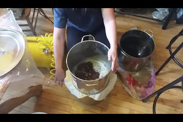 DIY Maple syrup vacuum filter