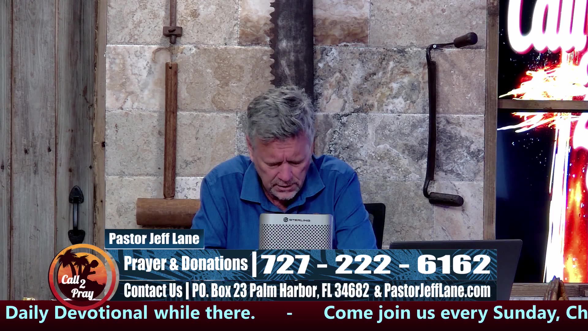 Re-Broadcast (Phone Lines Are Open) - Call 2 Pray with Pastor Jeff Lane