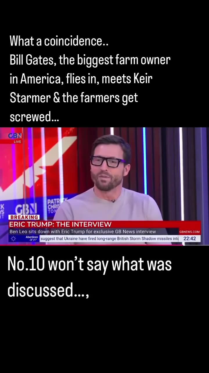 “I’d like to Question why Bill Gates flew into meet the Prime Minister ...