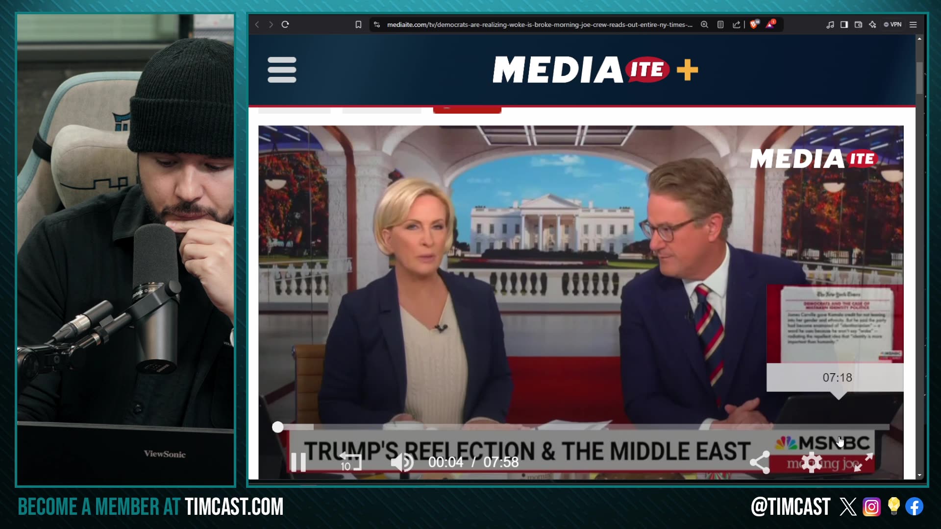 Democratic Party IMPLODE Over Wokeness, MSNBC Says GET WOKE GO BROKE ...