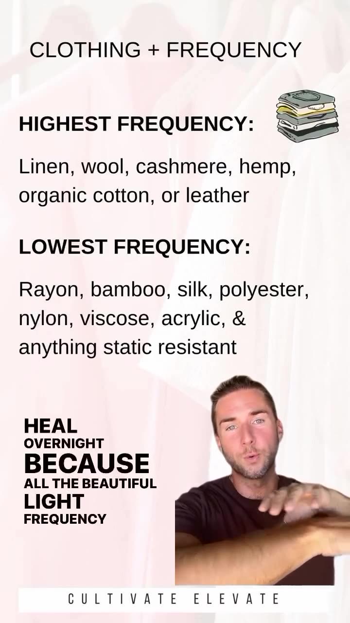 Clothing and frequency