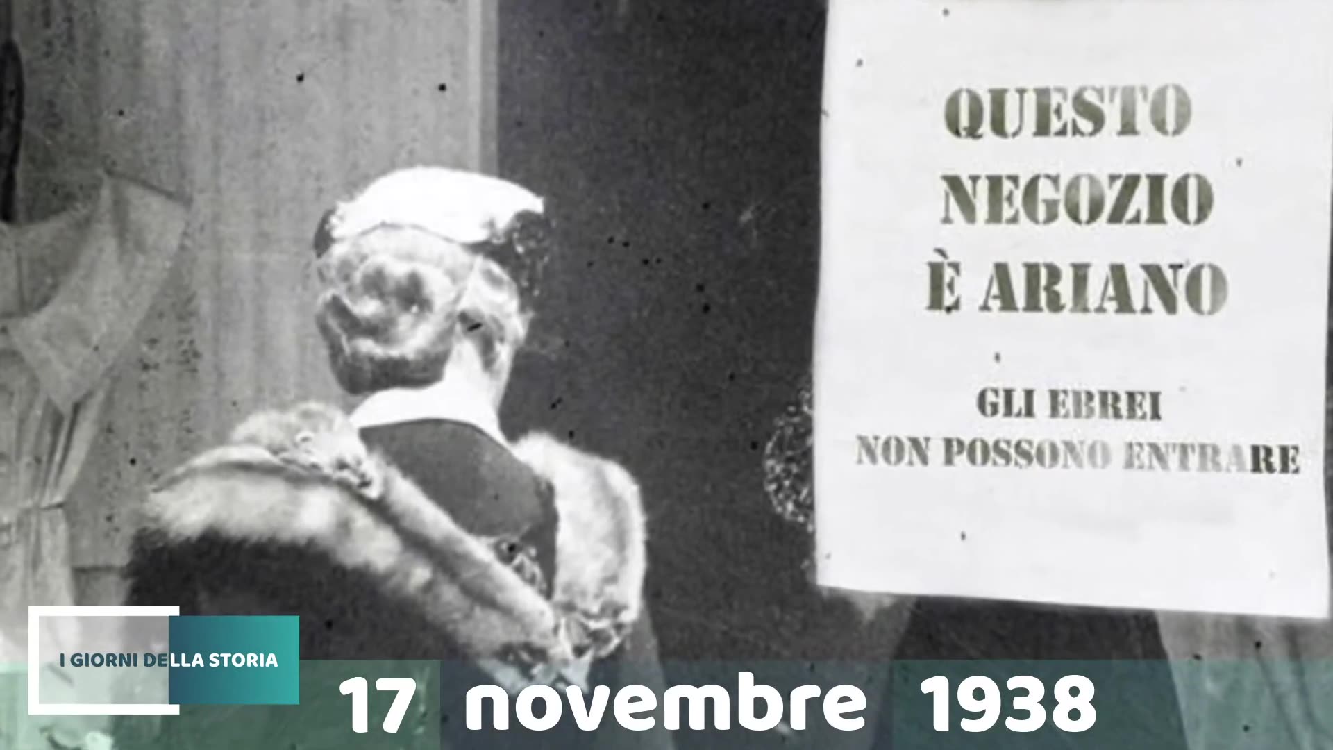 17 novembre 1938 LE LEGGI RAZZIALI DI MUSSOLINI DOCUMENTARIO la storia ...