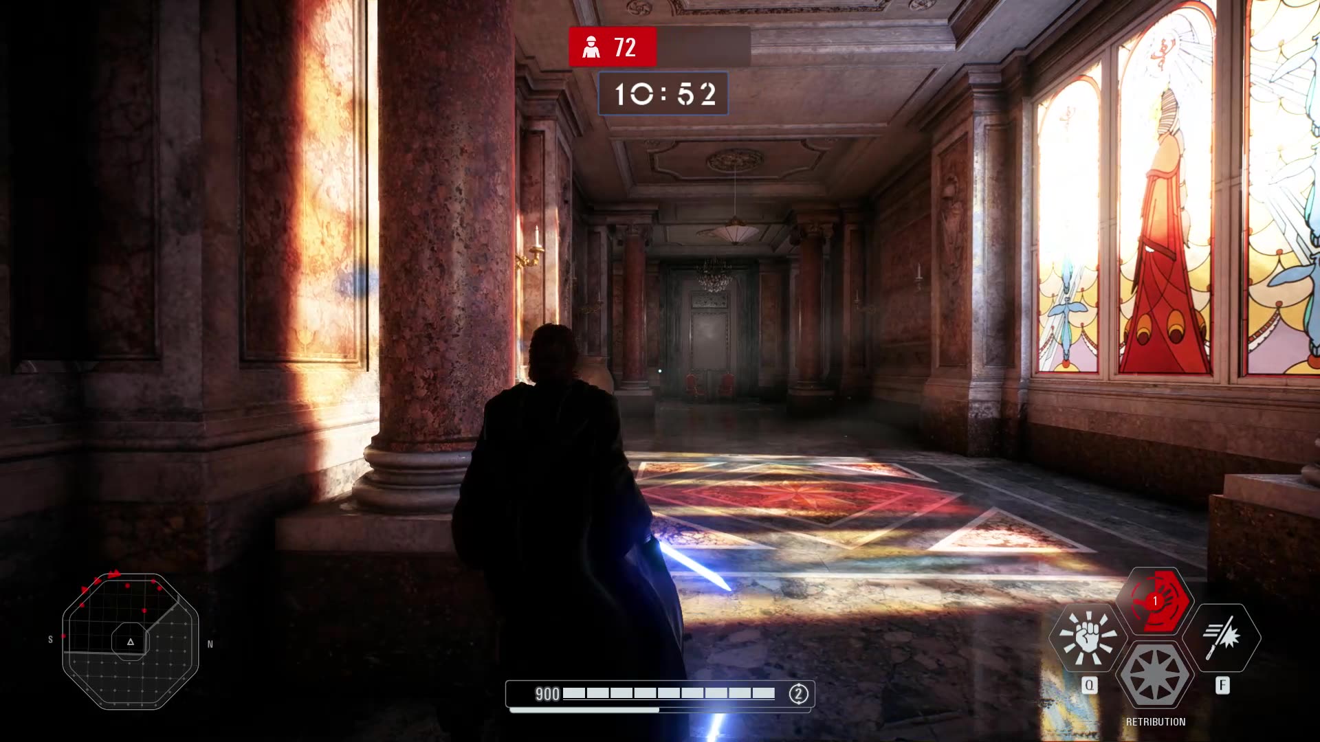 SWBF2: Arcade Onslaught Anakin Skywalker Throne Room Gameplay