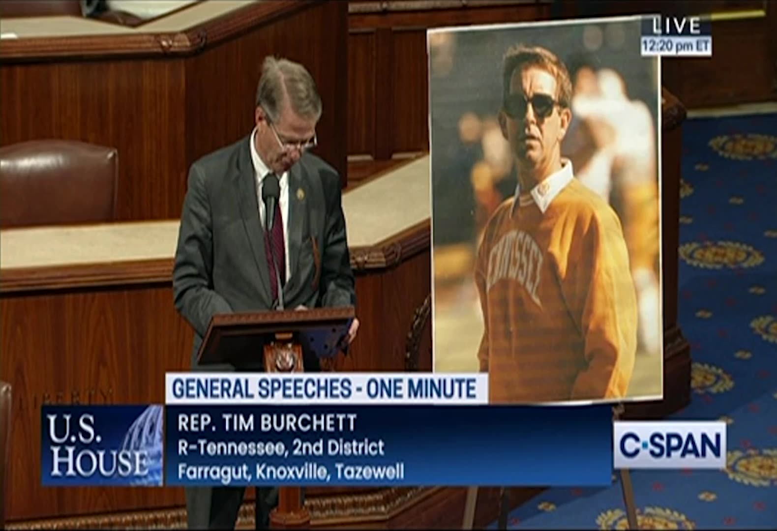 Rep. Burchett wishes Coach Bill Higdon a Happy 80th Birthday from the ...