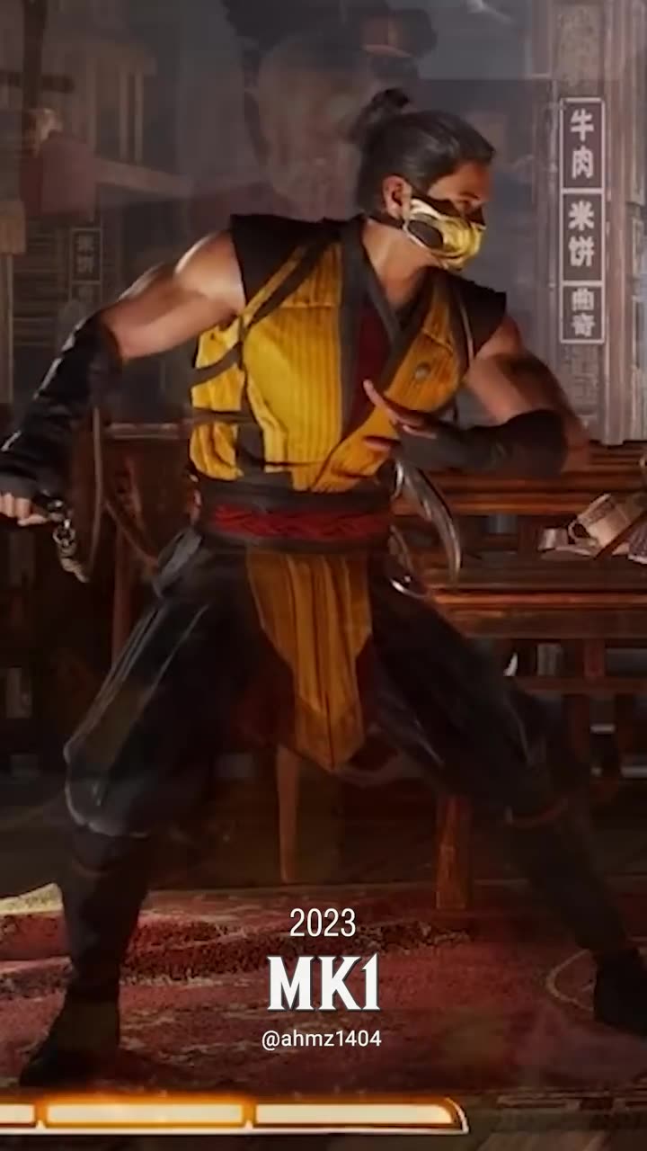 Scorpion MK1 to MK12 (1992-2023) Evolution - Mortal Kombat