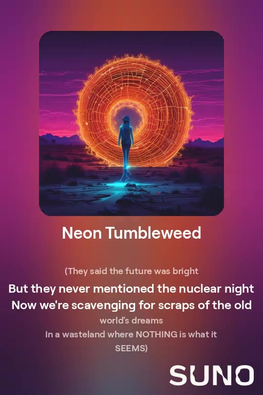 Neon Tumbleweed - Radio edit v1
