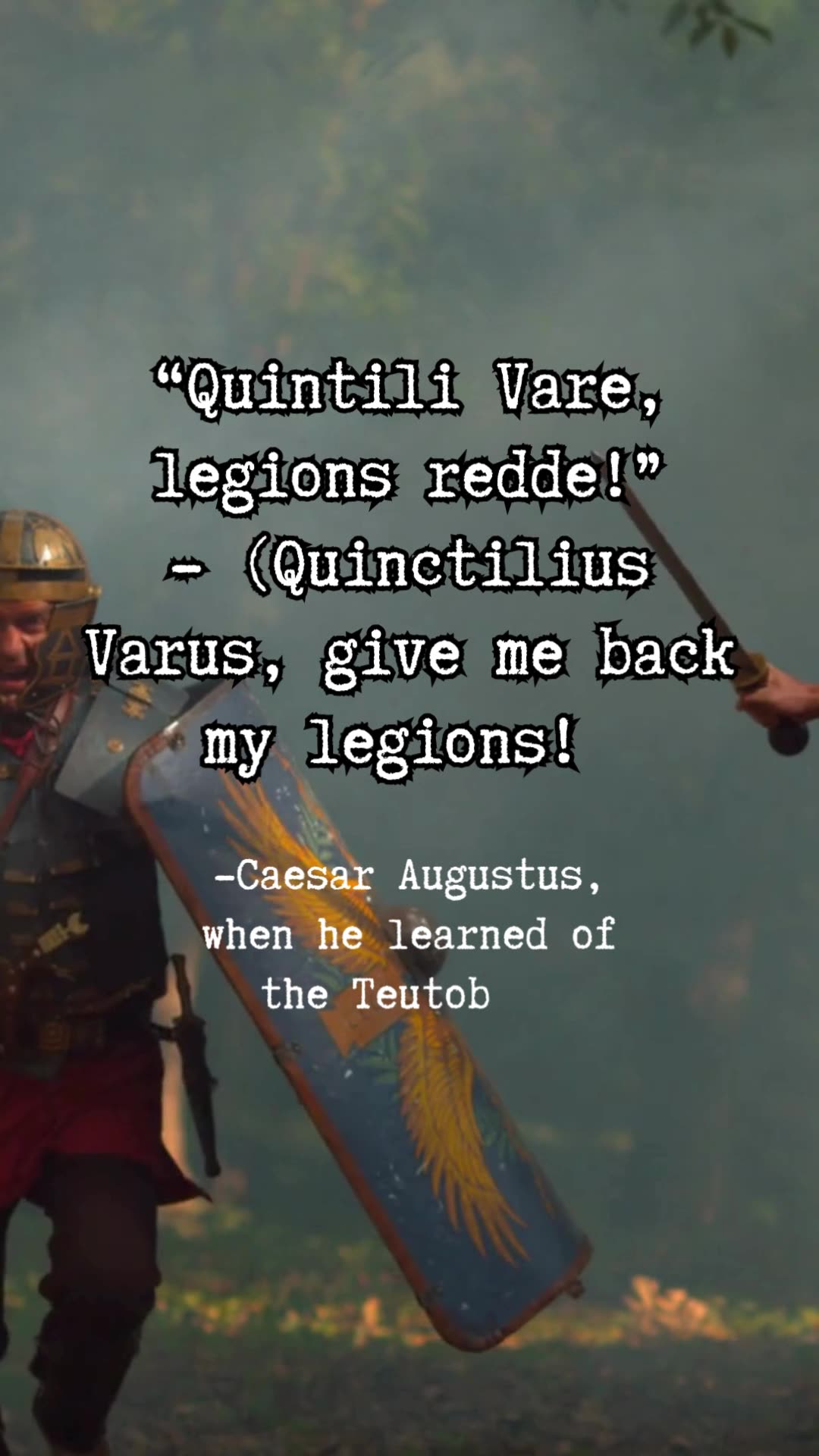 Arminius - General Varus