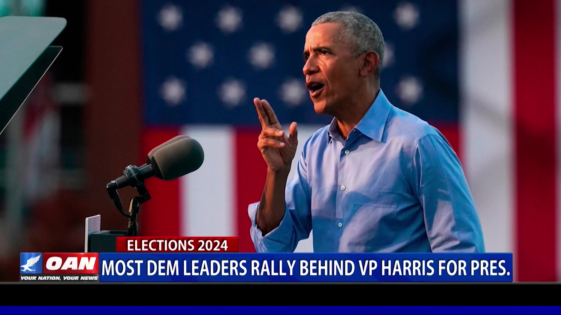 Most Democrat Leaders Rally Behind VP Harris For President