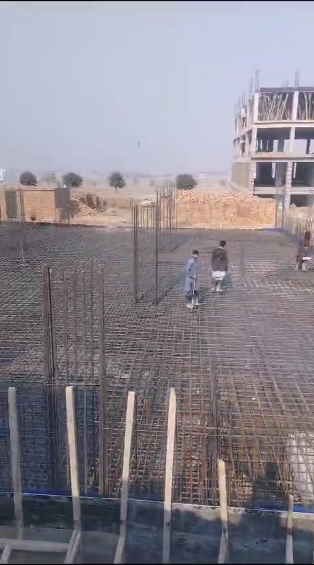 Umer hills mall and apartments work progress