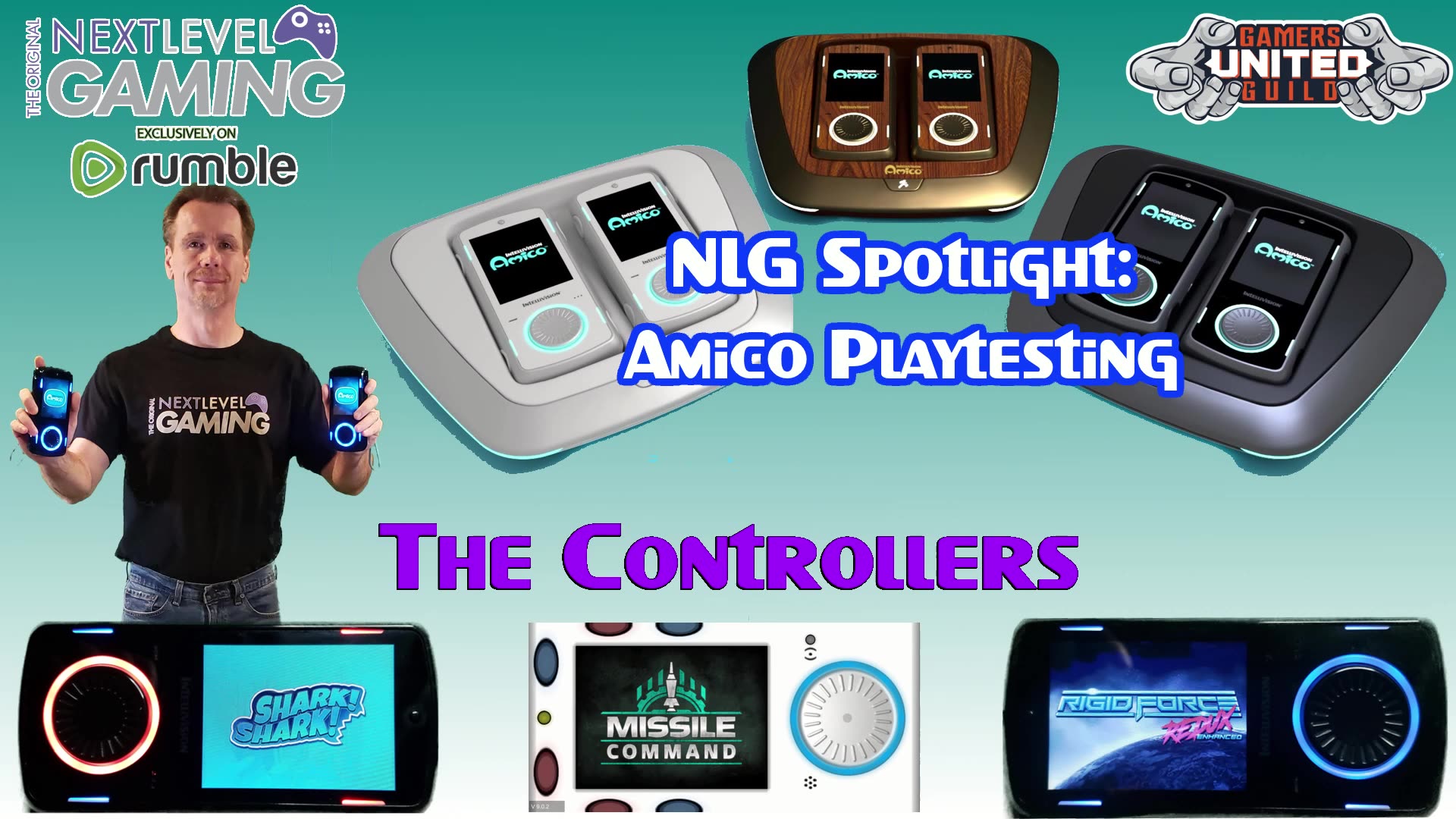 NLG Family Gaming Spotlight: Intellivision Amico Console Playtesting ...