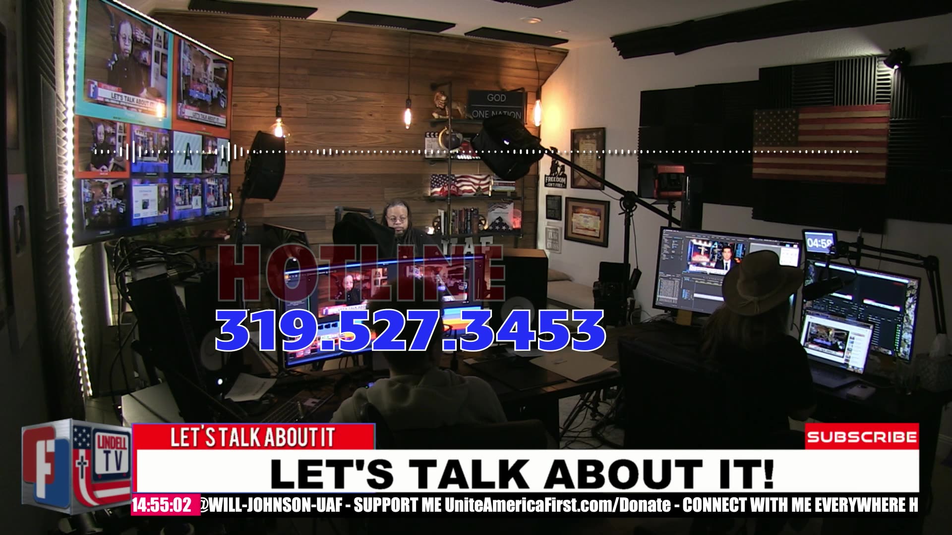 Open Phone Line with ‘Let’s Talk About it”