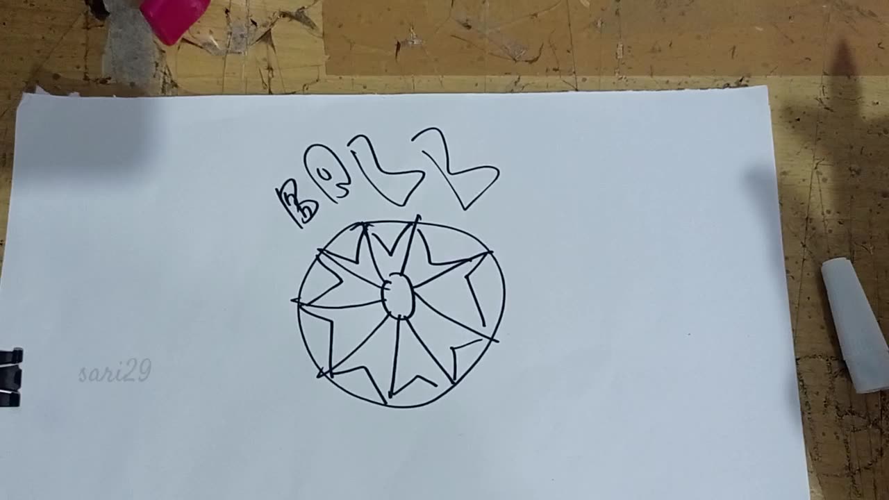 Drawing Sketsa Ball