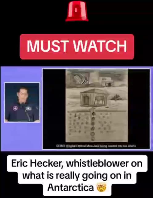ERIC HECKER WHISTLEBLOWER ON EARTHQUAKE GENERATORS IN THE ANTARCTIC!