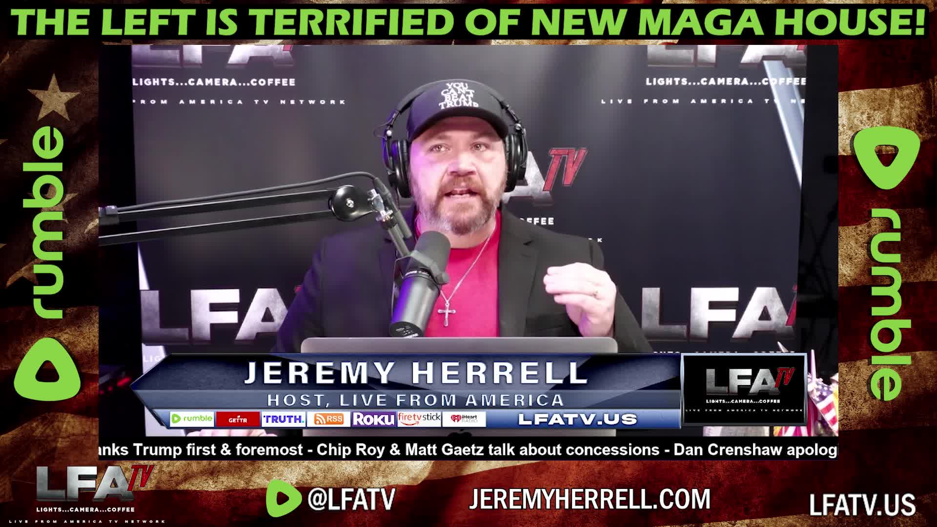 LFA TV CLIP: THE LEFT IS TERRIFIED OF NEW MAGA HOUSE!