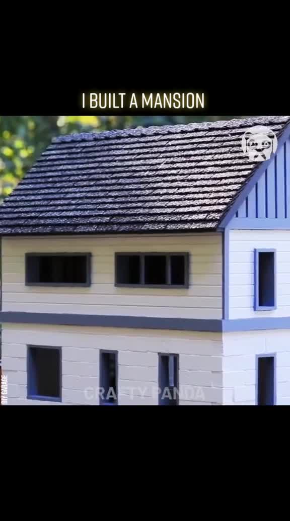 DIY Mini Mansion #diy #miniature #mansion #build #project