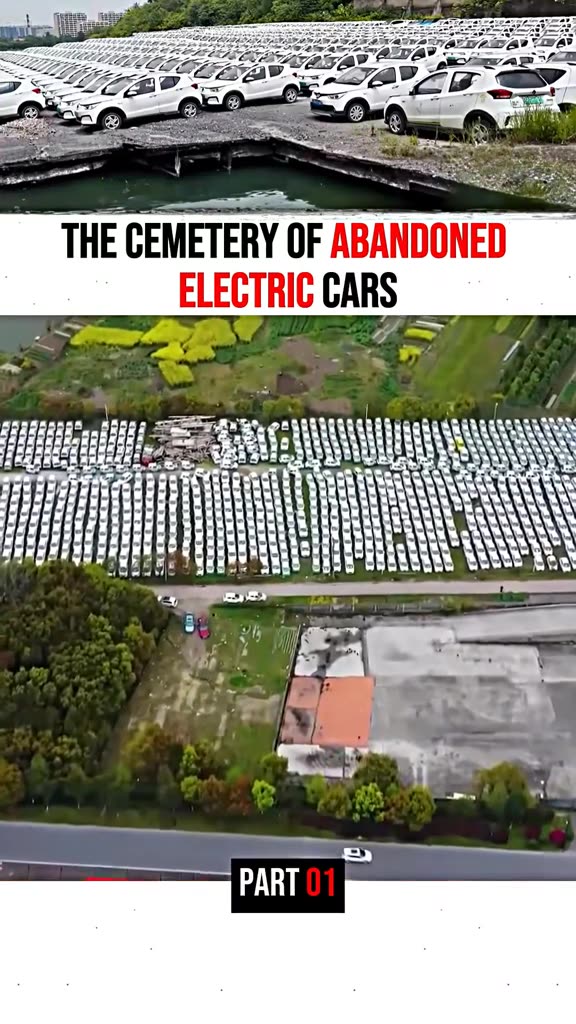 The cemetery of abandoned electric cars