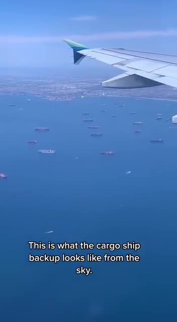 Container Ship Backlog - October 24th 2021