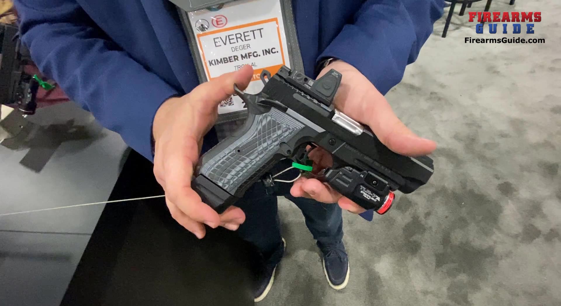 1911 Kimber KDS9c Rail Model with Optics - SHOT Show 2024