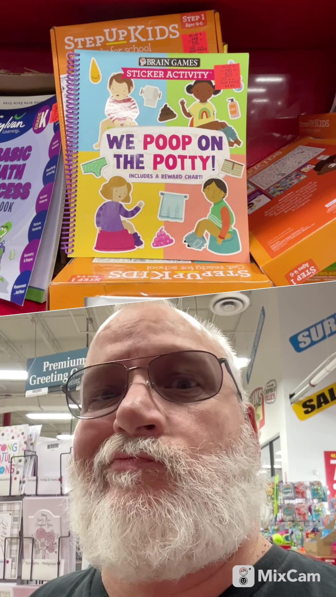 We poop on the potty