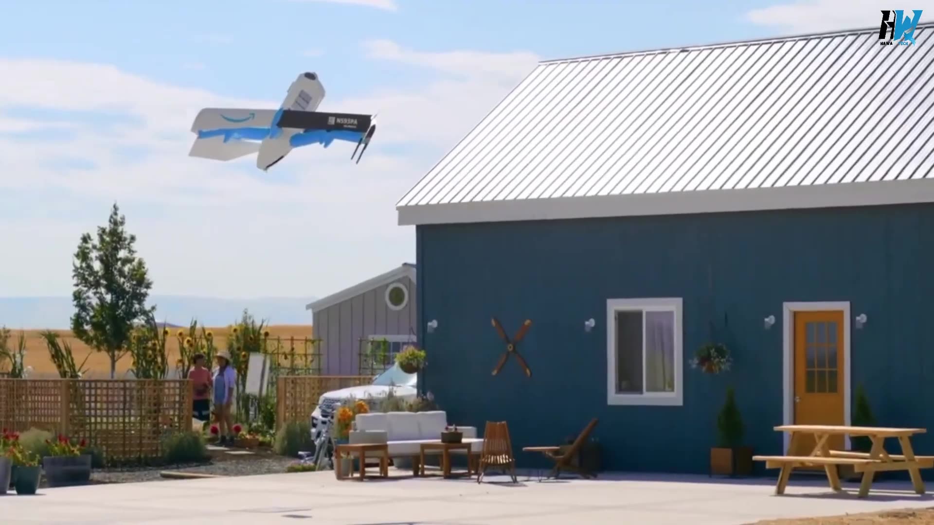 Amazon's Launch New Prime Air Delivery Drone The MK30 | Amazon Drone ...