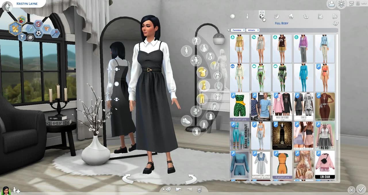 The Sims 4 CAS Create A Sim A Day