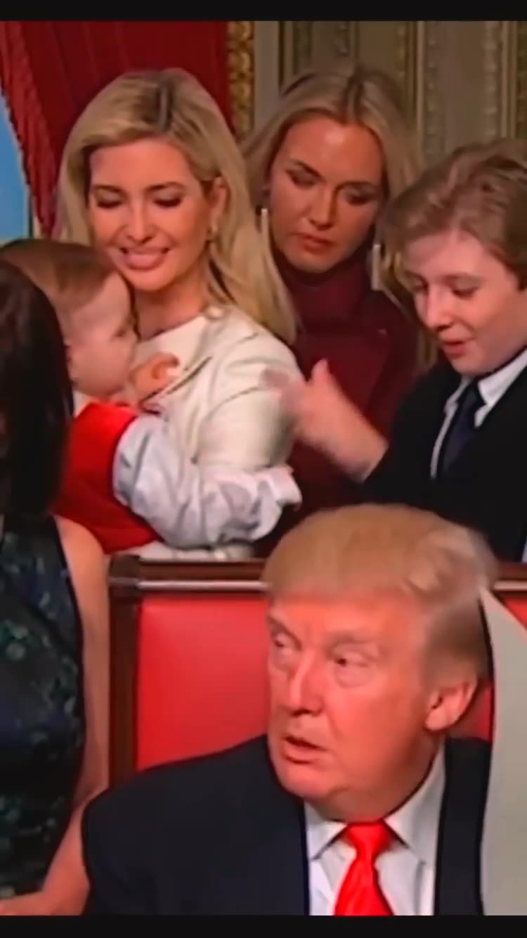 Ivanka and Barron Trump moments Two positive products from the Trump ...