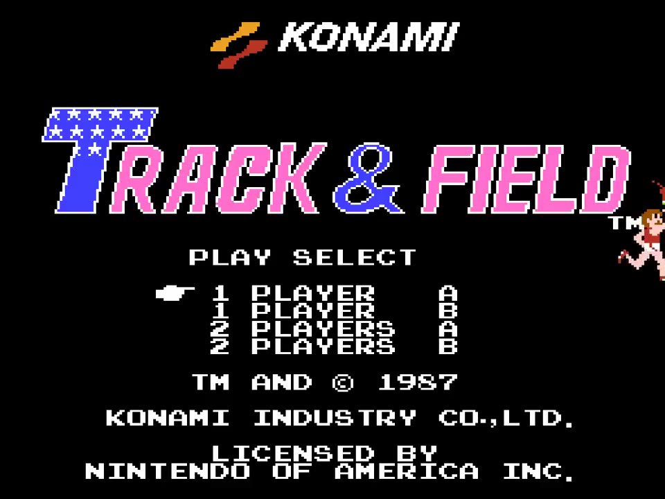 Track & Field (NES) Playthrough