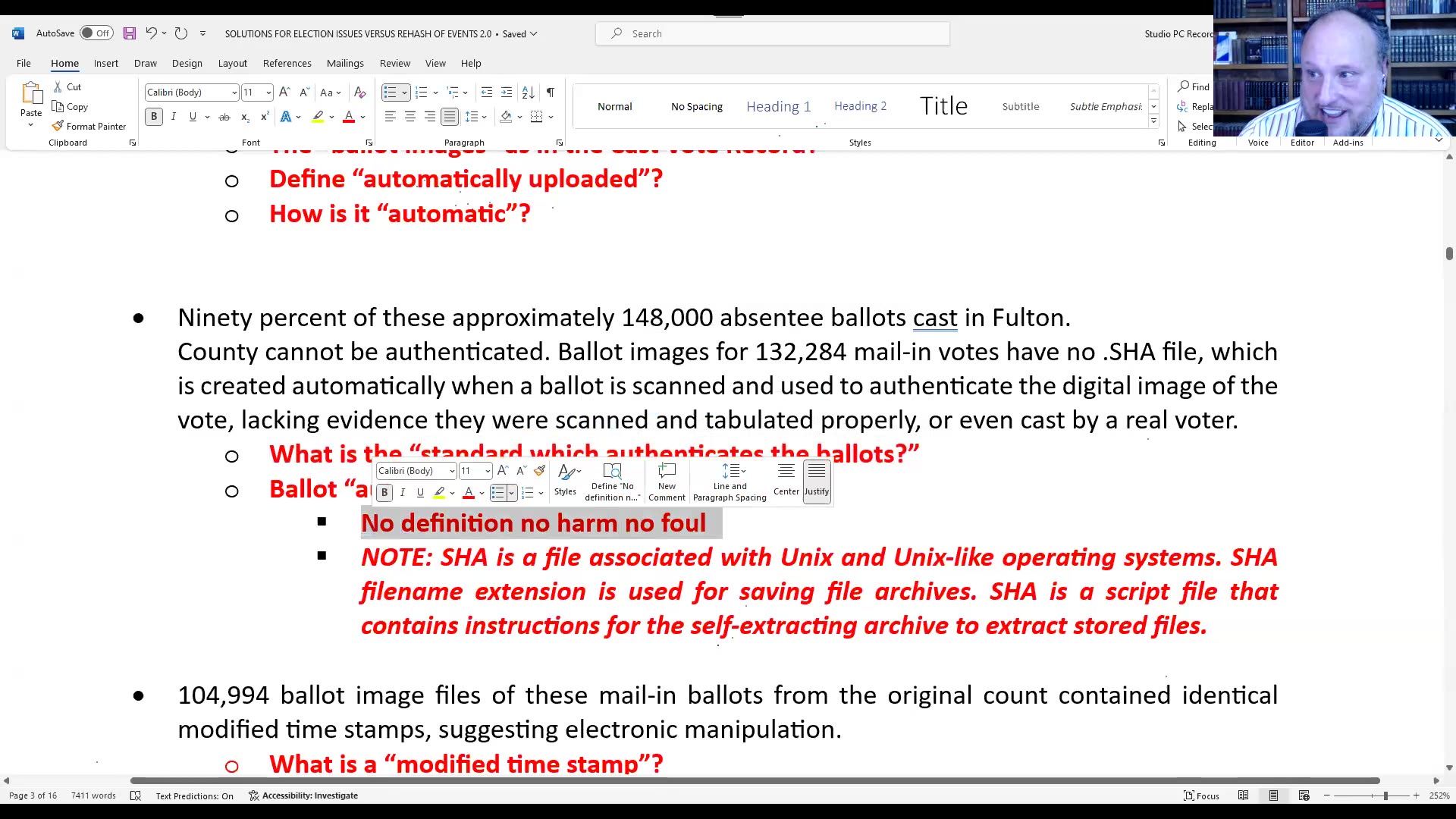 Election Security Call with Jovan Pulitzer