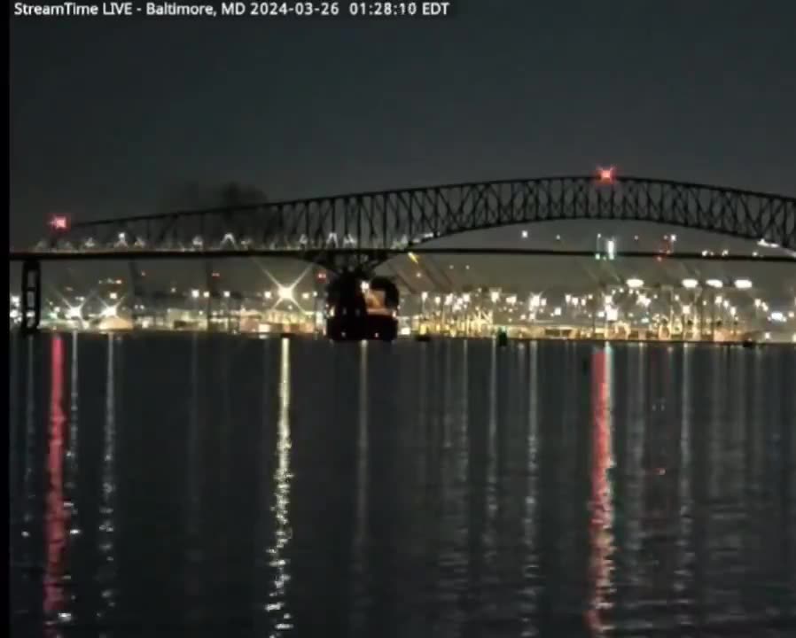 Tragedy Strikes Baltimore As Ship Collides With Francis Scott Key Bridge