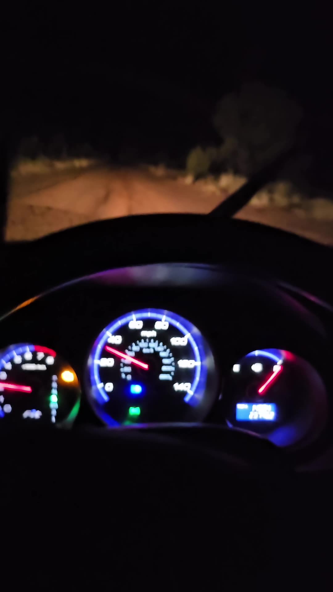 Mudding at night in my Honda Fit