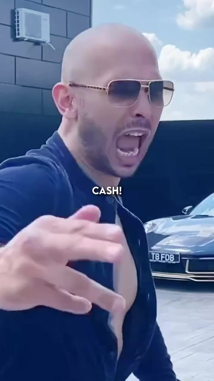 Andrew Tate: "What's the word of the day?"