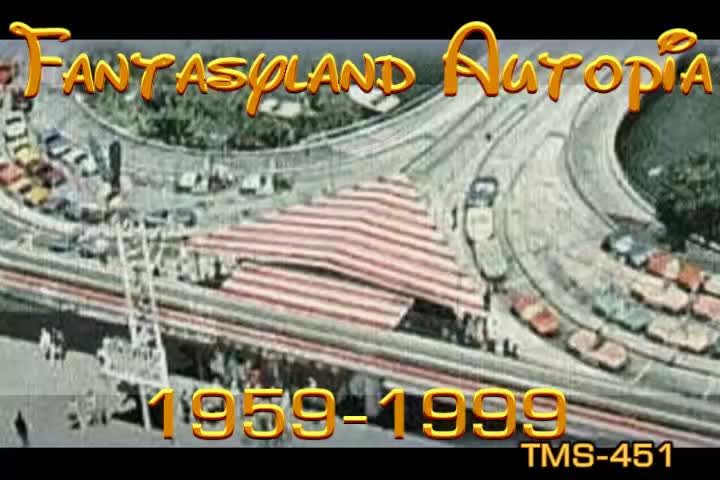 Fantasyland Autopia--Disneyland History--1950's--TMS-451