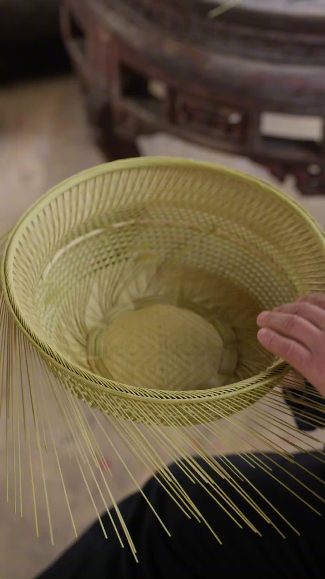 Ancient Chinese bamboo weaving techniques