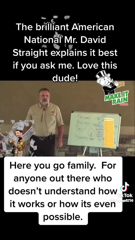 David straight American people are no longer the debtor