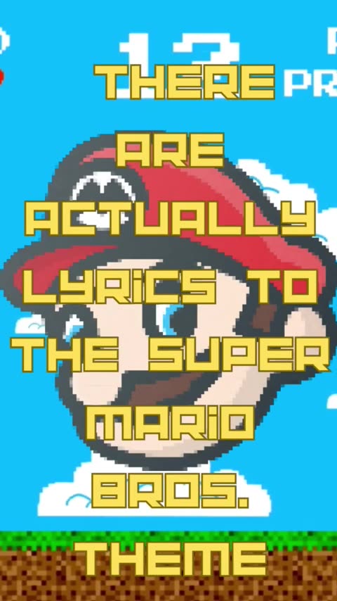 SUPER MARIO FACTS COMMENT ABOUT YOUR FAVORITE MARIO CHARACTER
