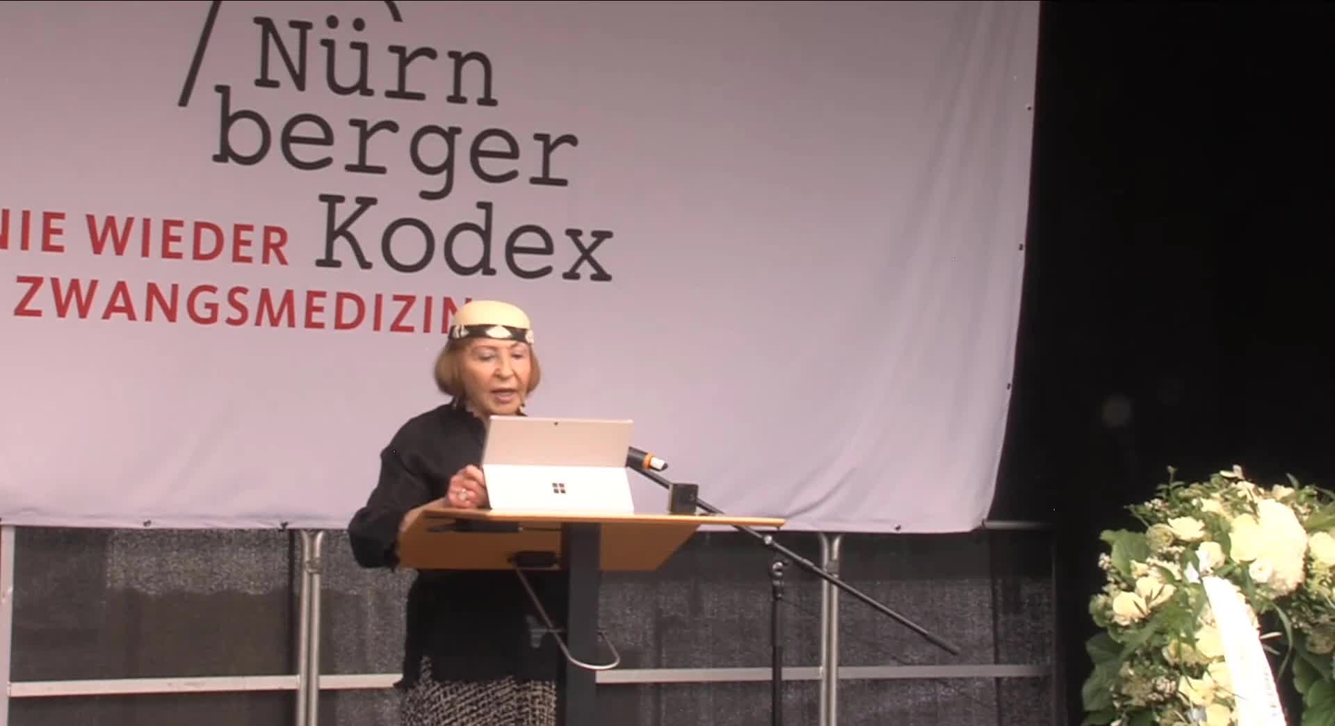 Vera Sharav - Full speech at Nuremberg August 20,2022