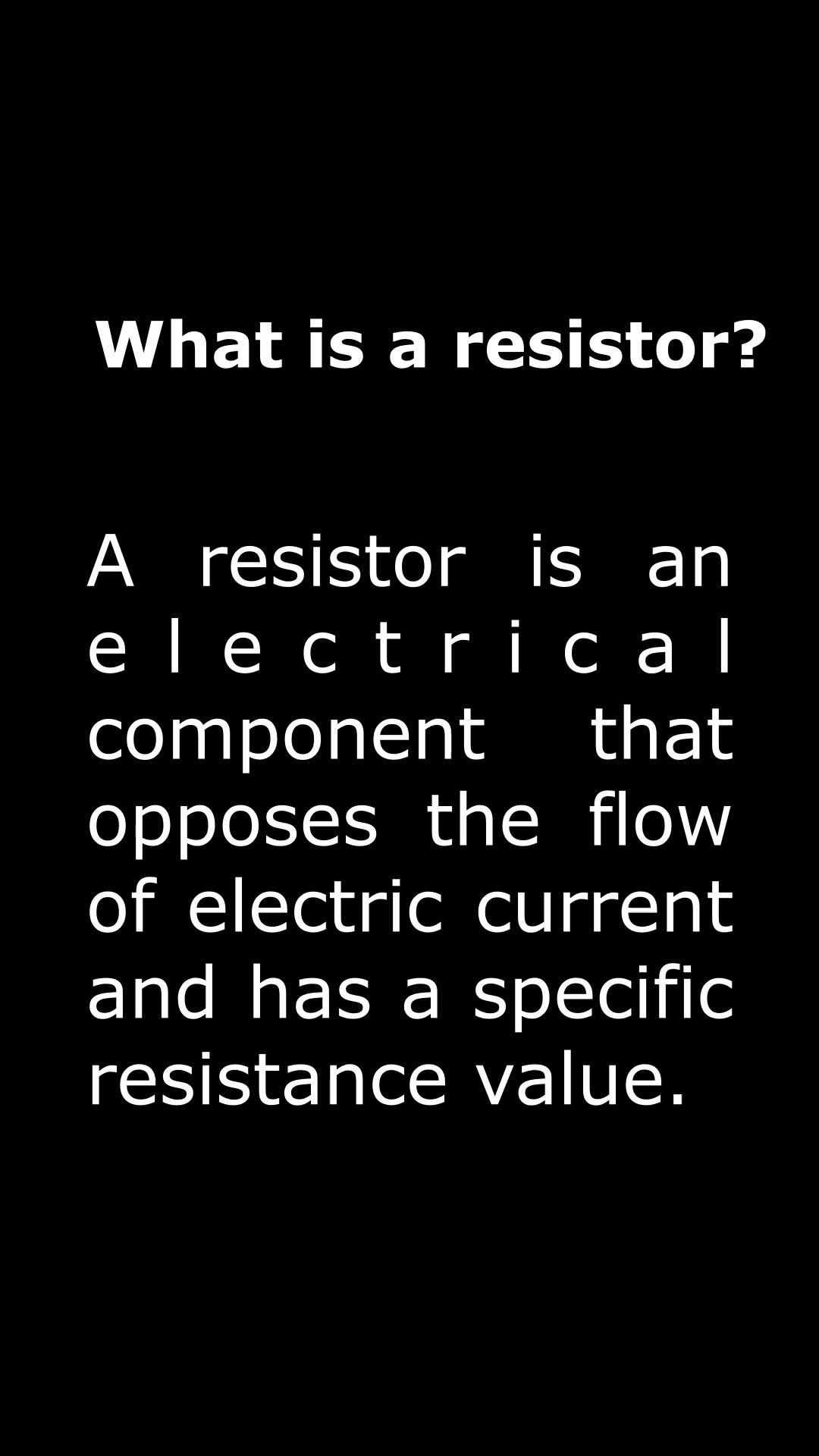 Resistor Interview Questions and Answers 1