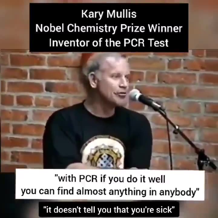 PCR Test inventor Kary Mullis