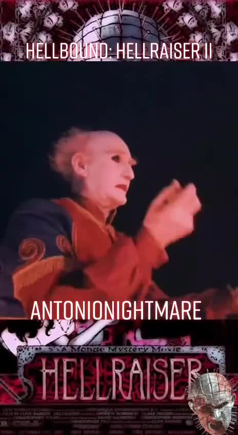 Hellbound: Hellraiser II - part 2 is my favorite hellraiser. Great Horror Movie #eyes #hell